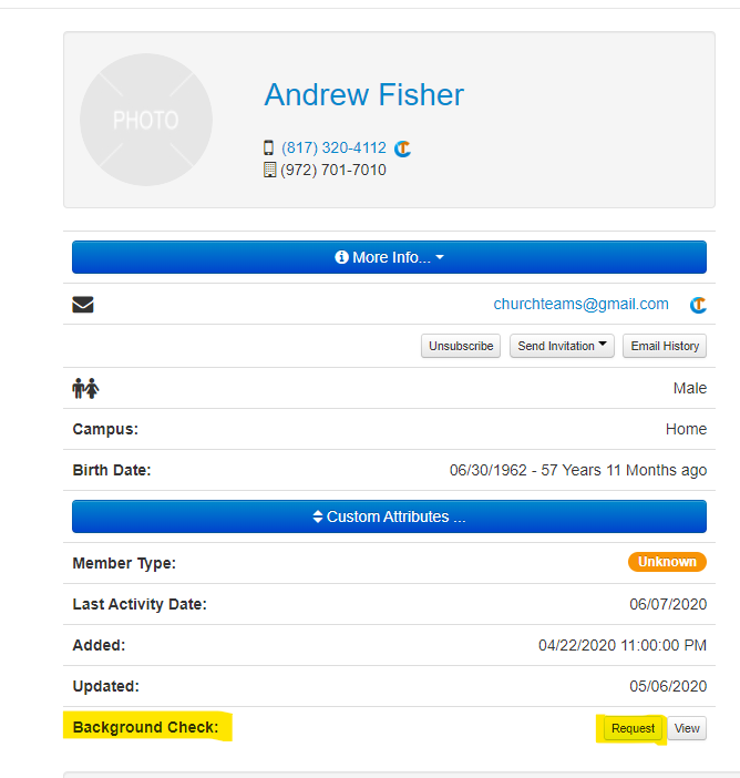 How do I request and track completed background checks from Protect My ...